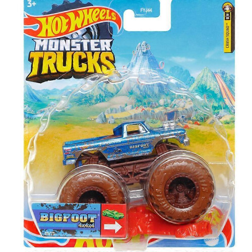 (39) Original Hot Wheels Monster Trucks Car Model Diecast 1/64 Big Foot ...