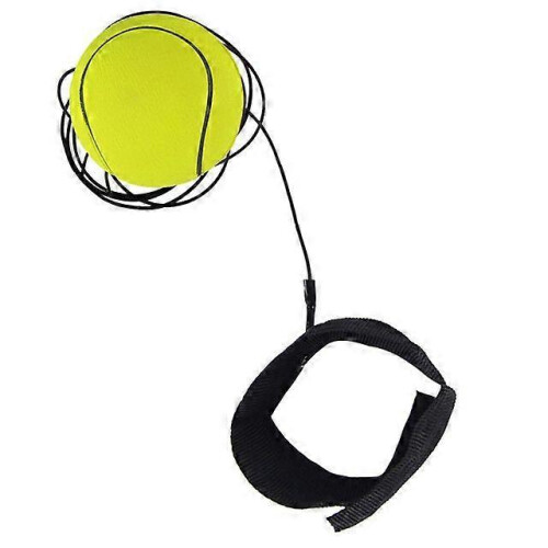 (Yellow) 1pc Return Sponge Rubber Hand Ball Game Exercises Bouncing ...