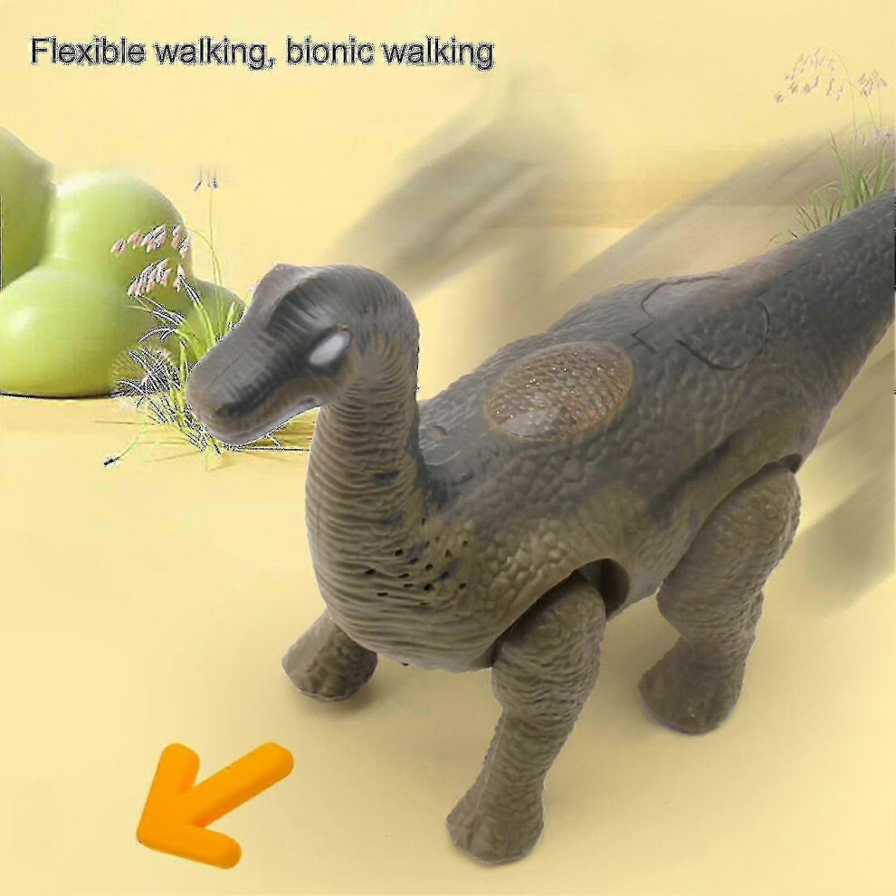 (Green) Interactive Dinosaur Toy with Light and Projection - Walking ...