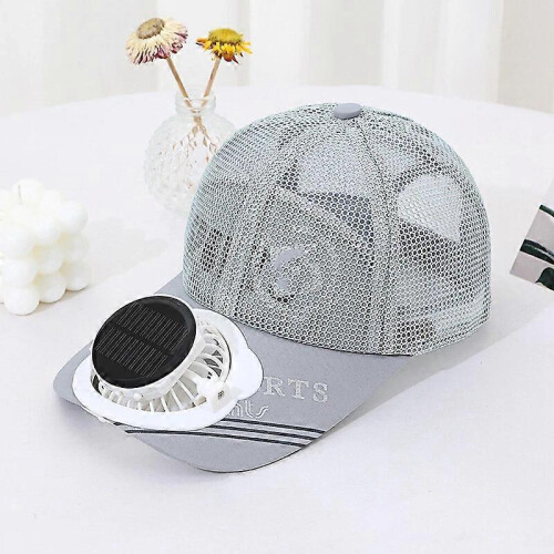 (Endurance 4-8 hours, Gray) Adults Mesh Baseball Cap Fishing Beach Hats ...