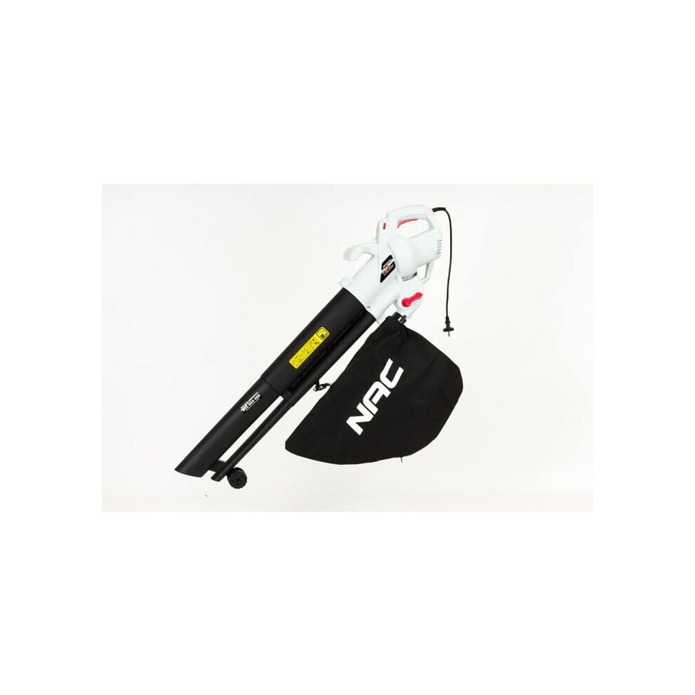 Laubbläser - NAC - 3200W - Blasen/Saugen/Zerkleinern - 160-250 km/h ...
