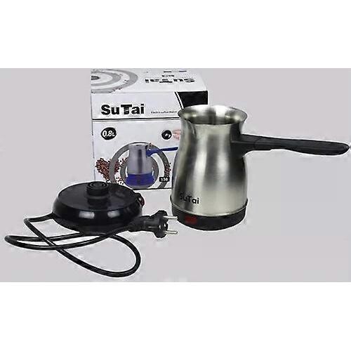 (UK) Turkish coffee pot thick stainless steel electric heating ...