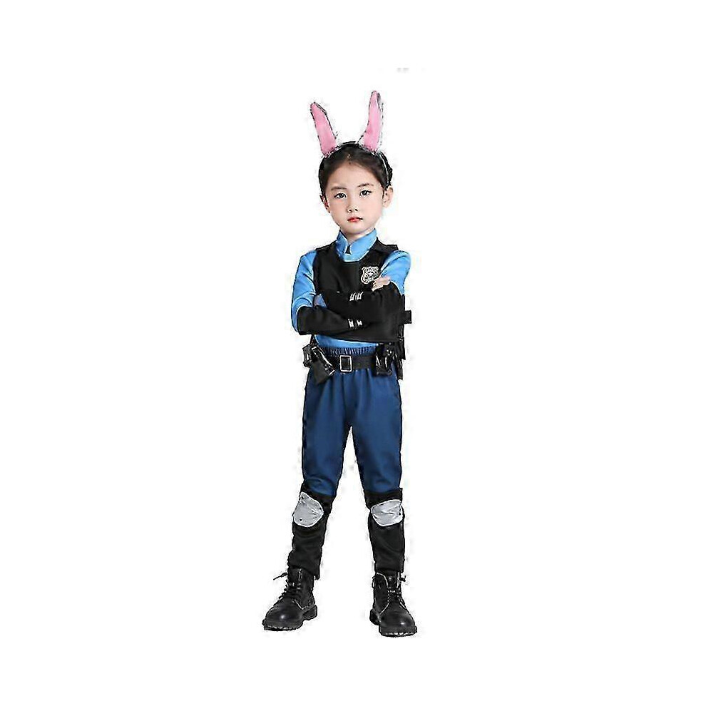 (M, Adult Judy Style) Crazy Zootopia Anime COSPLAY Judy Police Officer ...