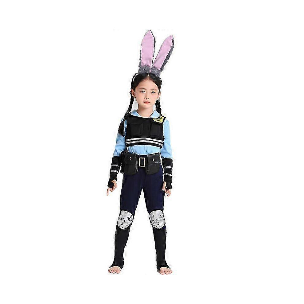 (M, Adult Judy Style) Crazy Zootopia Anime COSPLAY Judy Police Officer ...