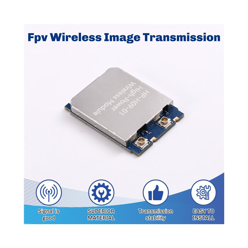 Drone Longue Portée -H09, Module Wi-Fi Haute Puissance 5G, PA Externe ...