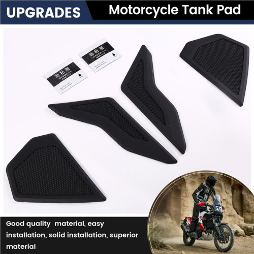 Motorcycle Anti-Slip Tank Grip Side Tank Pad for Tenere 700 World 2026 ...