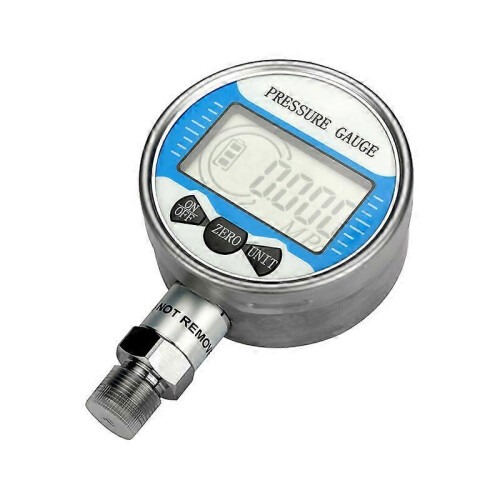(G1-4, -100-500KPA) Digital Hydraulic Pressure Gauge with Temperature ...