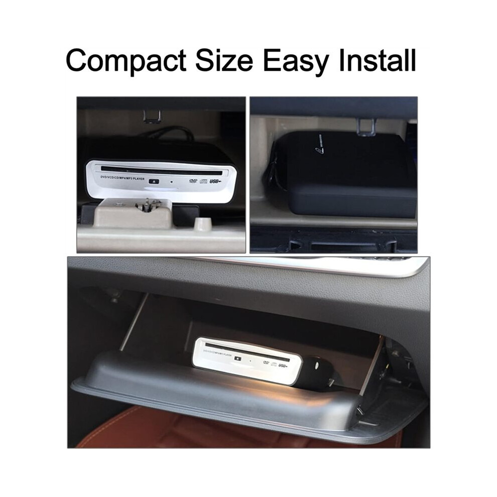 USB External Car Universal CD Player, Portable CD Player for Car ...