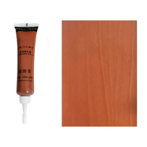 (Deep Begonia) 25g Wood Paint Repair Paste Hardwood Floor Repairing Kit ...
