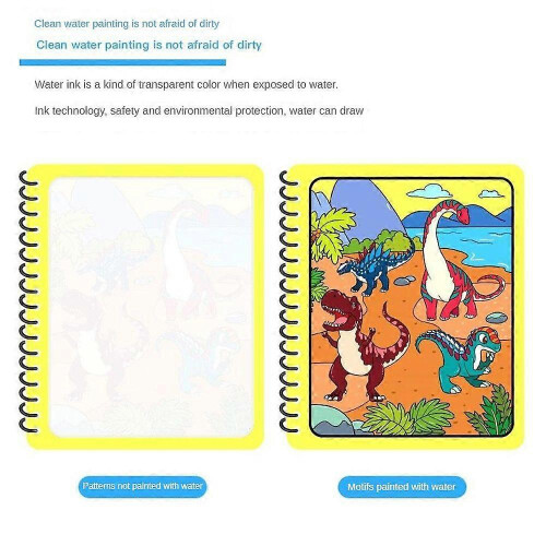 (Animal Paradise) Upliftjoys Magic Water Book, Magic Water Painting ...