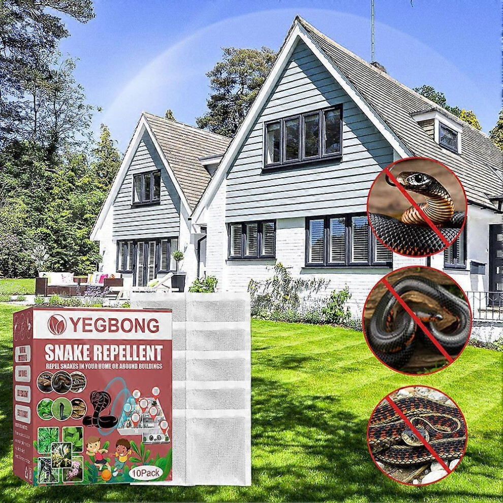 (1Box) Snake Repellents Snake Repelling Bags Natural Herbs Packs For ...