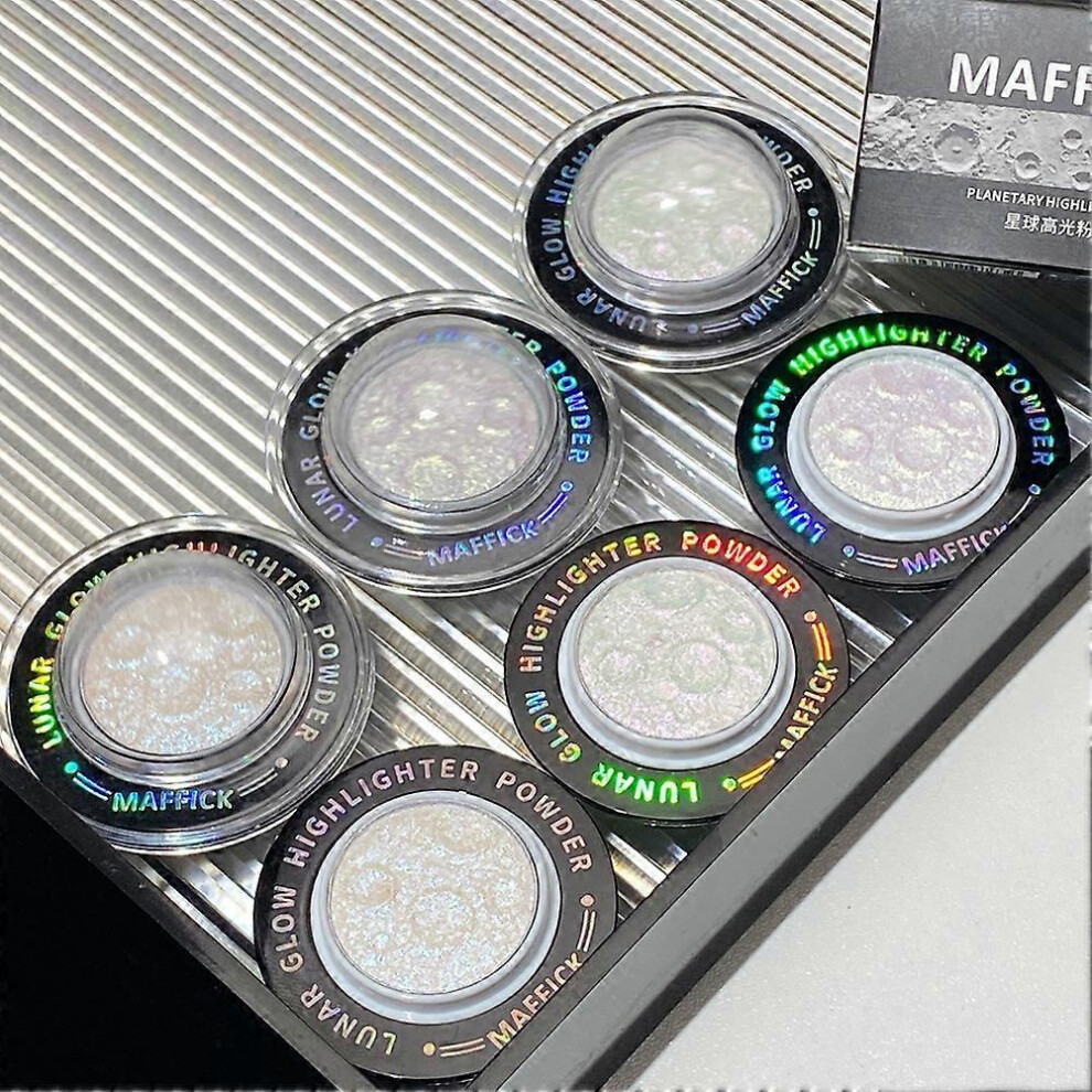 (01) Highlighter Powder Shiny Clear High-gloss Face Body Lasting ...