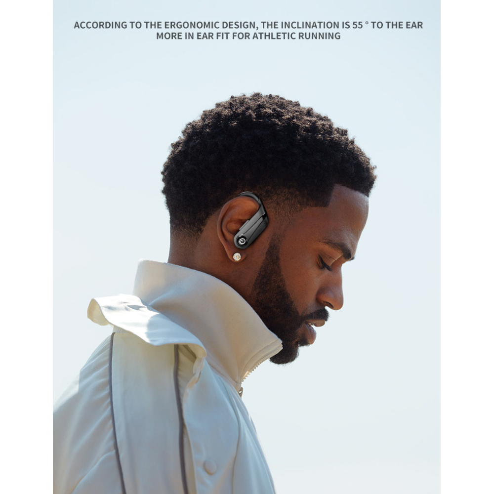 Casque Bluetooth circum-aural, oreillettes sans fil avec basses stéréo ...