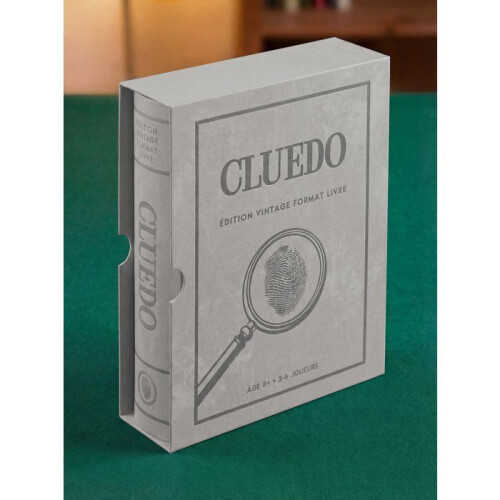 Cluedo Vintage Edition - Book Format - Board Game - MEGABLEU - From 8 ...