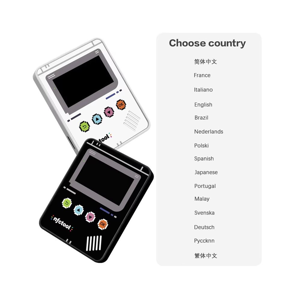 Neues NFC-Tool für Amiibo Emulator OLED IC/NTAG NFC Tag Reader/Writer ...