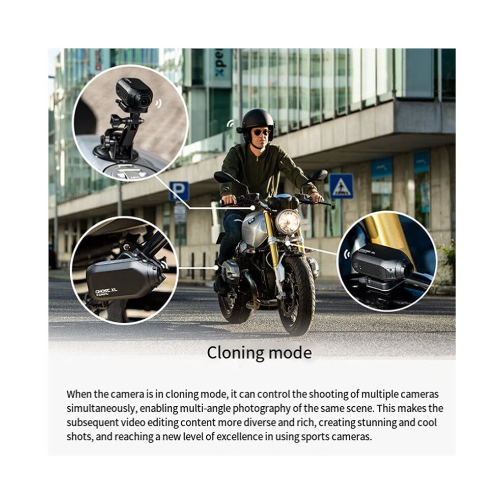FDRIFT Drift XL Sport Caméra D'Action 1080p WiFi IPX7 Étanche pour Moto ...