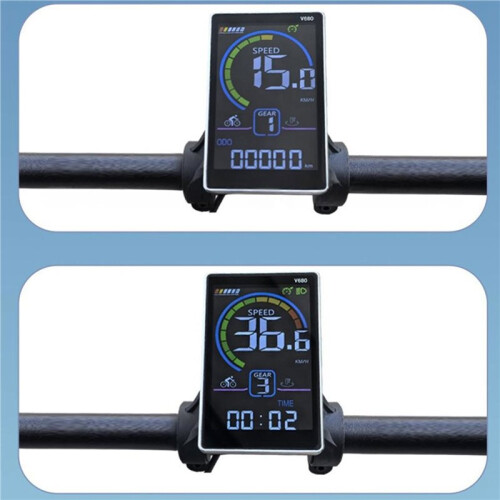 Ebike Display V680 DK86 Electric Bike Computer Bicycle Speedometer ...