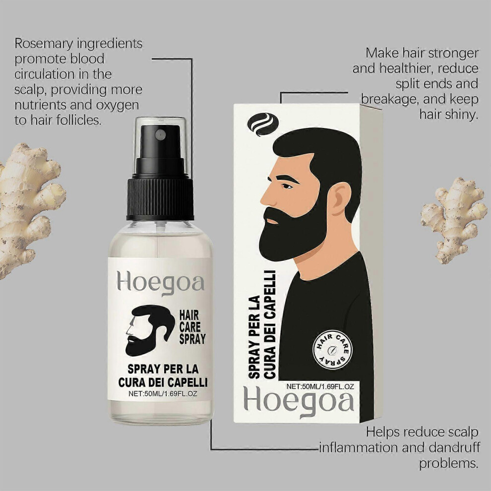 50ml Hair Care Spray - Gently nourishes and refreshes hair, leaving it ...