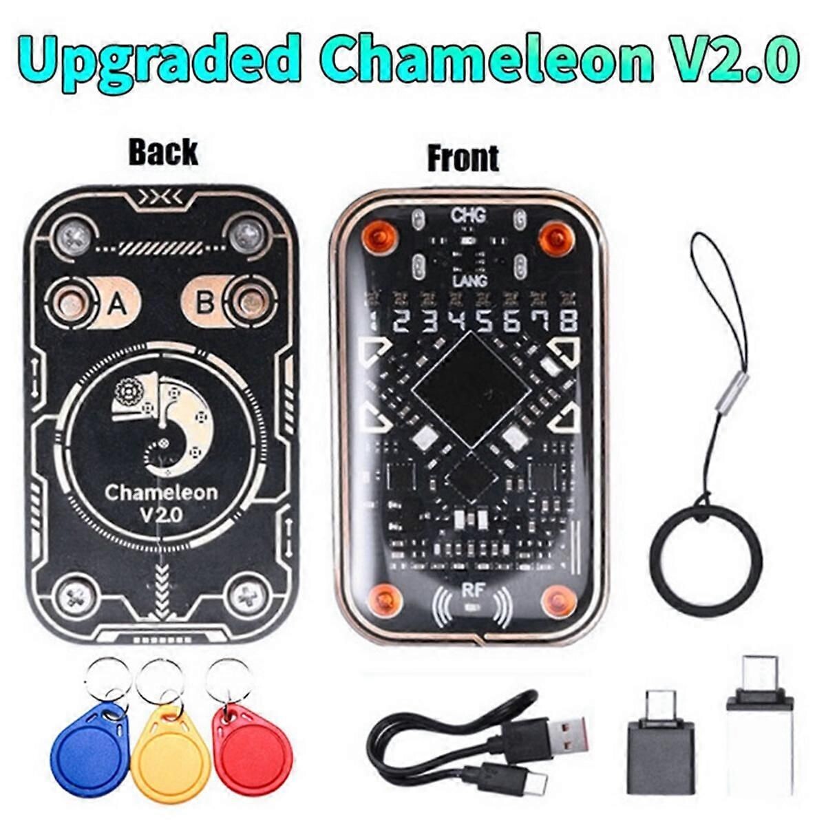 Chameleon V2.0 RFID Smart Chip Reader Restart Smart Card Emulator 125K ...