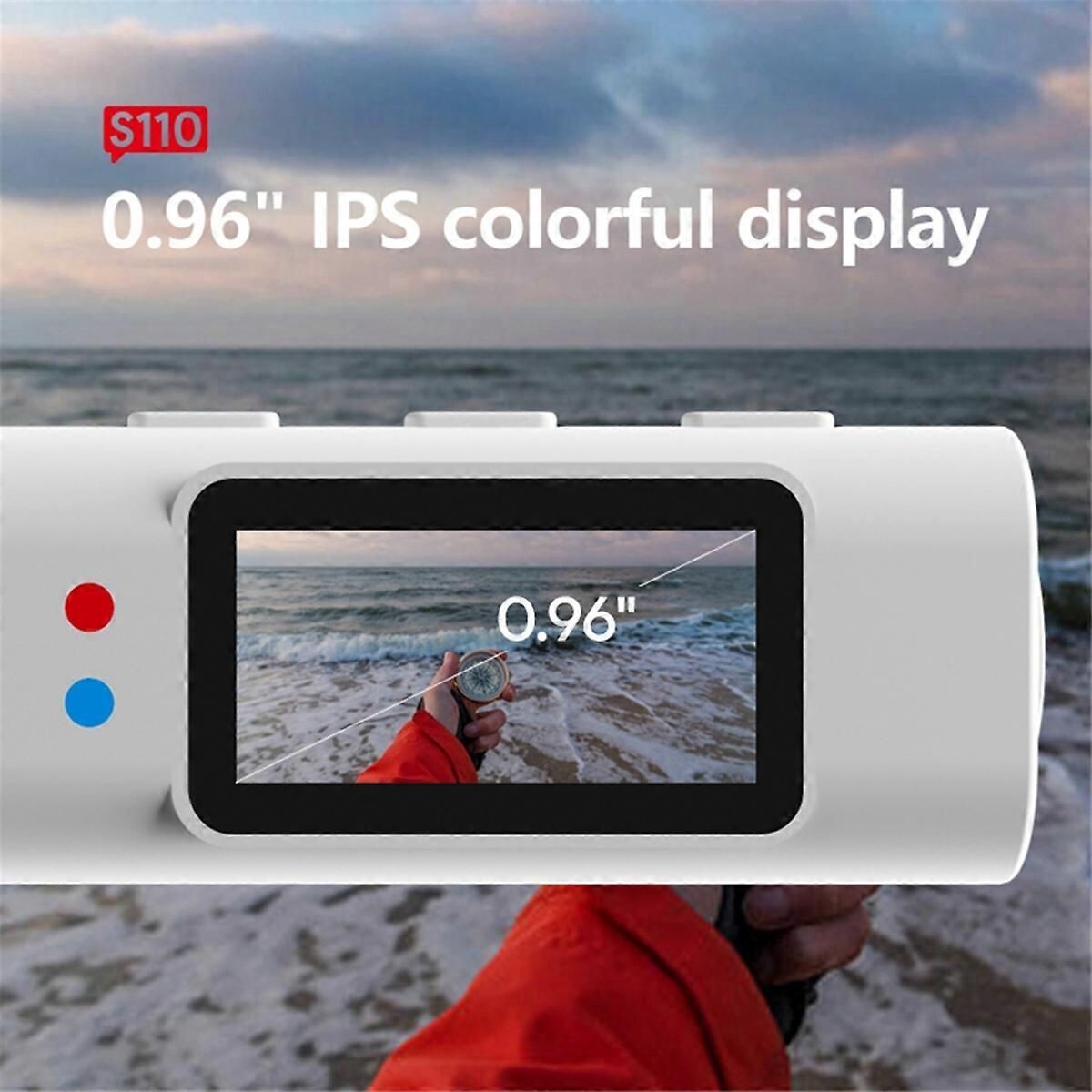 FPV Glasses Camera 2.7k Wearable WiFi Video Camcorder Camera 110Wide ...