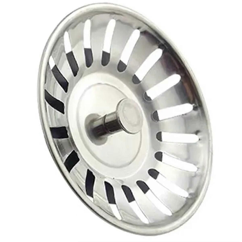 Kitchen Sink Strainer Drain Plug for Basin Stainless Steel Sink Waste ...