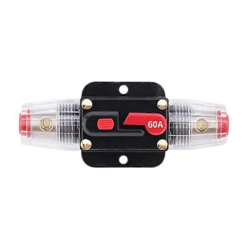 60A Circuit Breaker Fuses 12-24Vfor System Protection Car Marine Boat ...