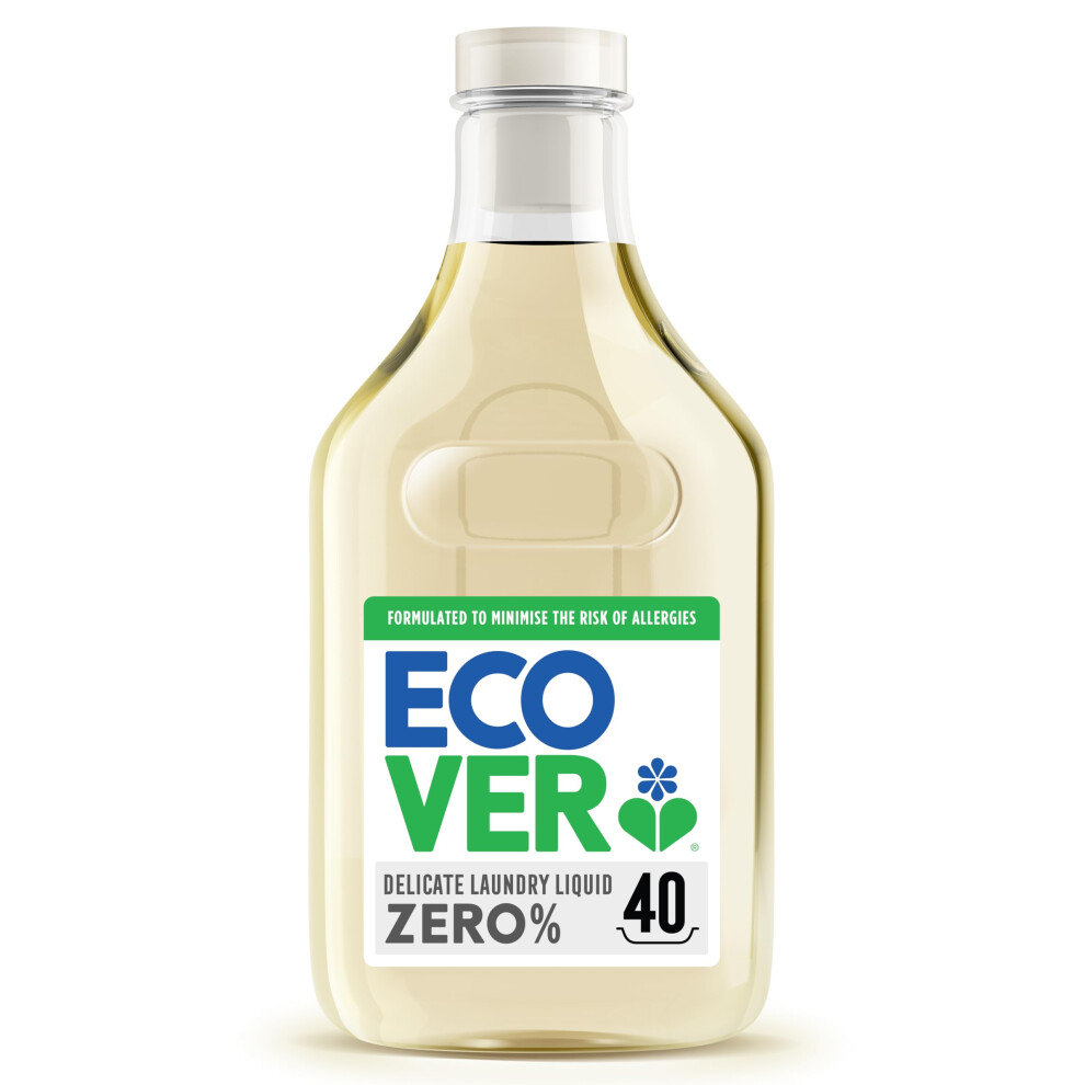 Ecover Zero Non-Bio Laundry Detergent, Laundry Washing Liquid, For ...