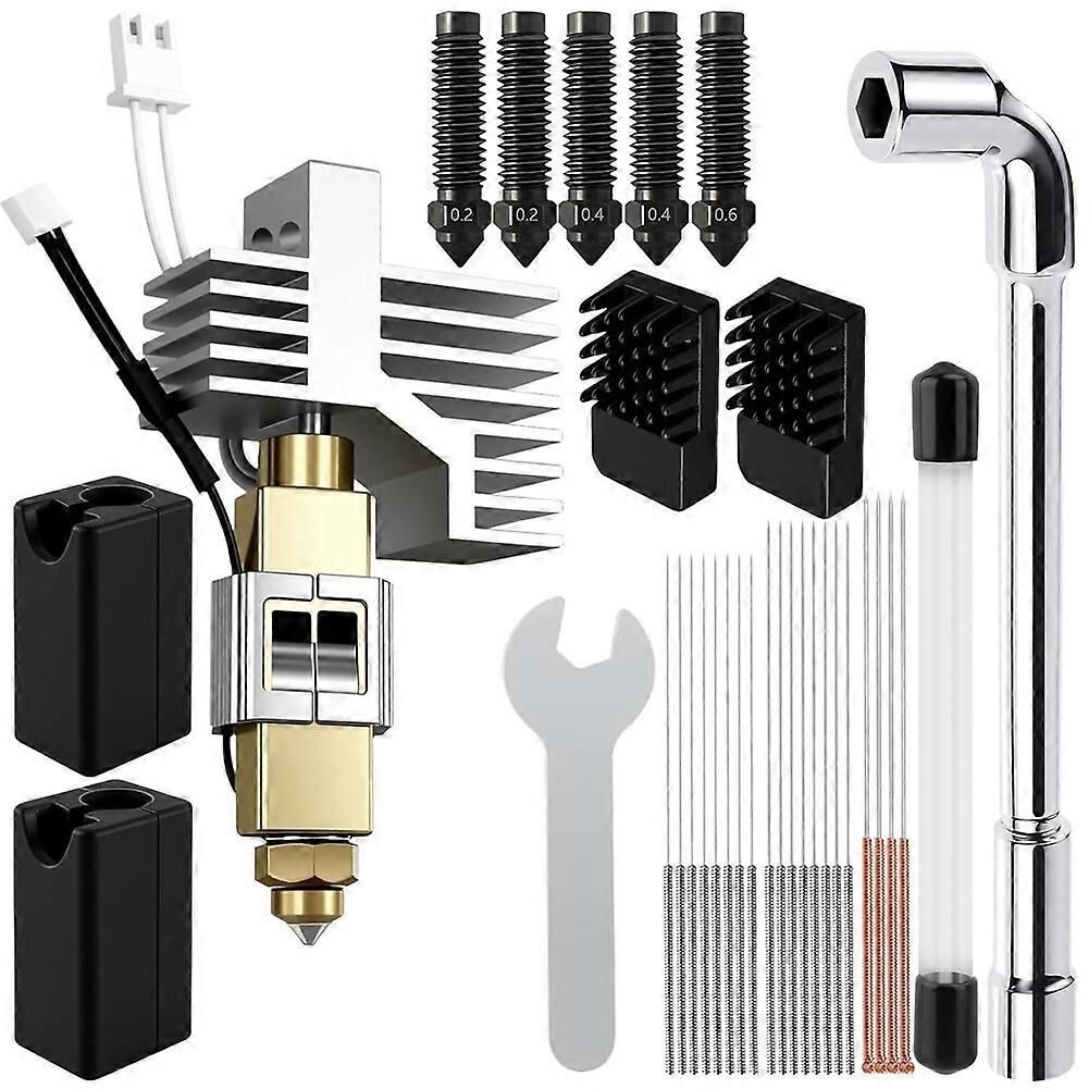 Hotend Kit for Elegoo Centauri Carbon,3D Printer Extruder Hot End with ...