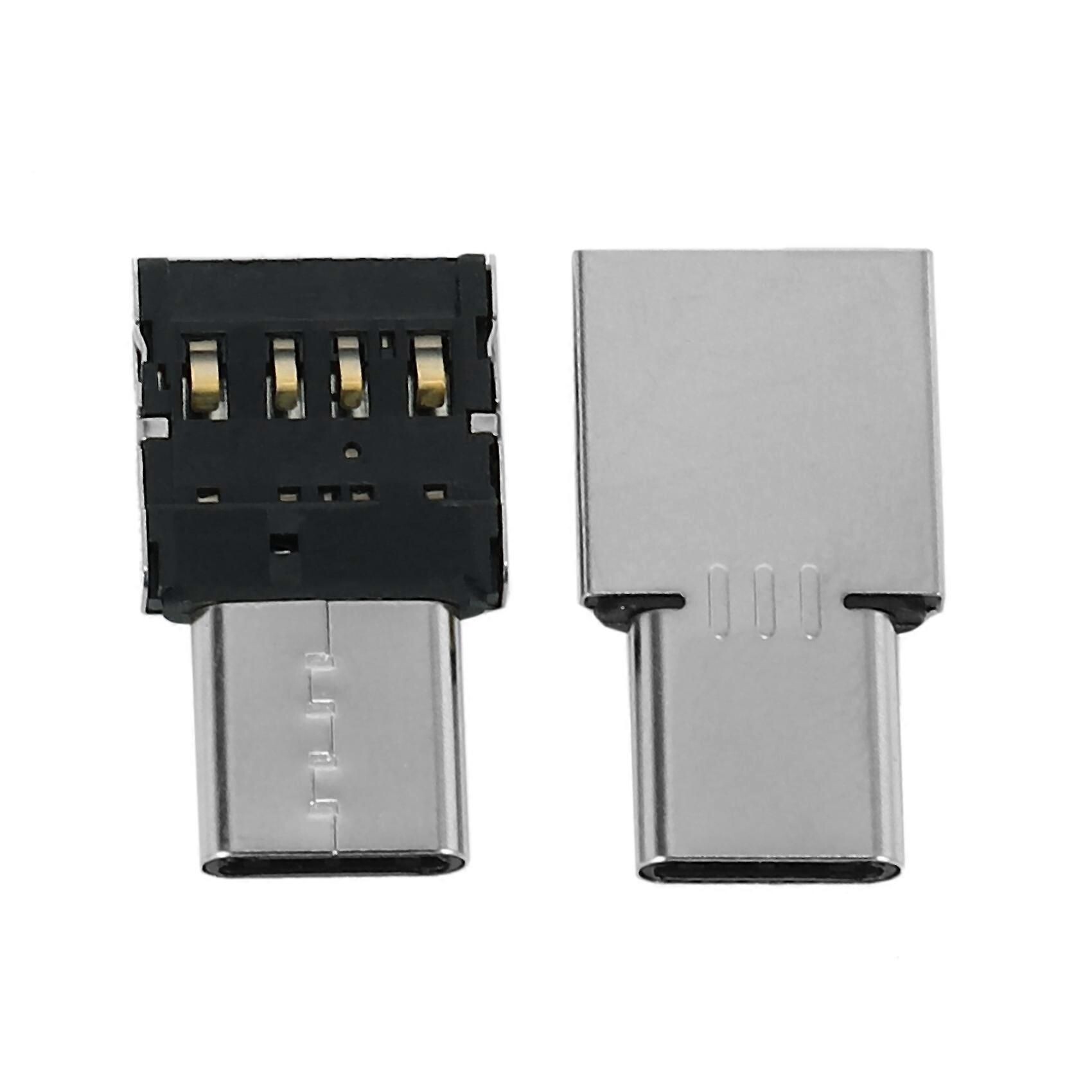 10 st. Ultra Mini Type-C USB-C till USB 2.0 OTG-adapter för ...