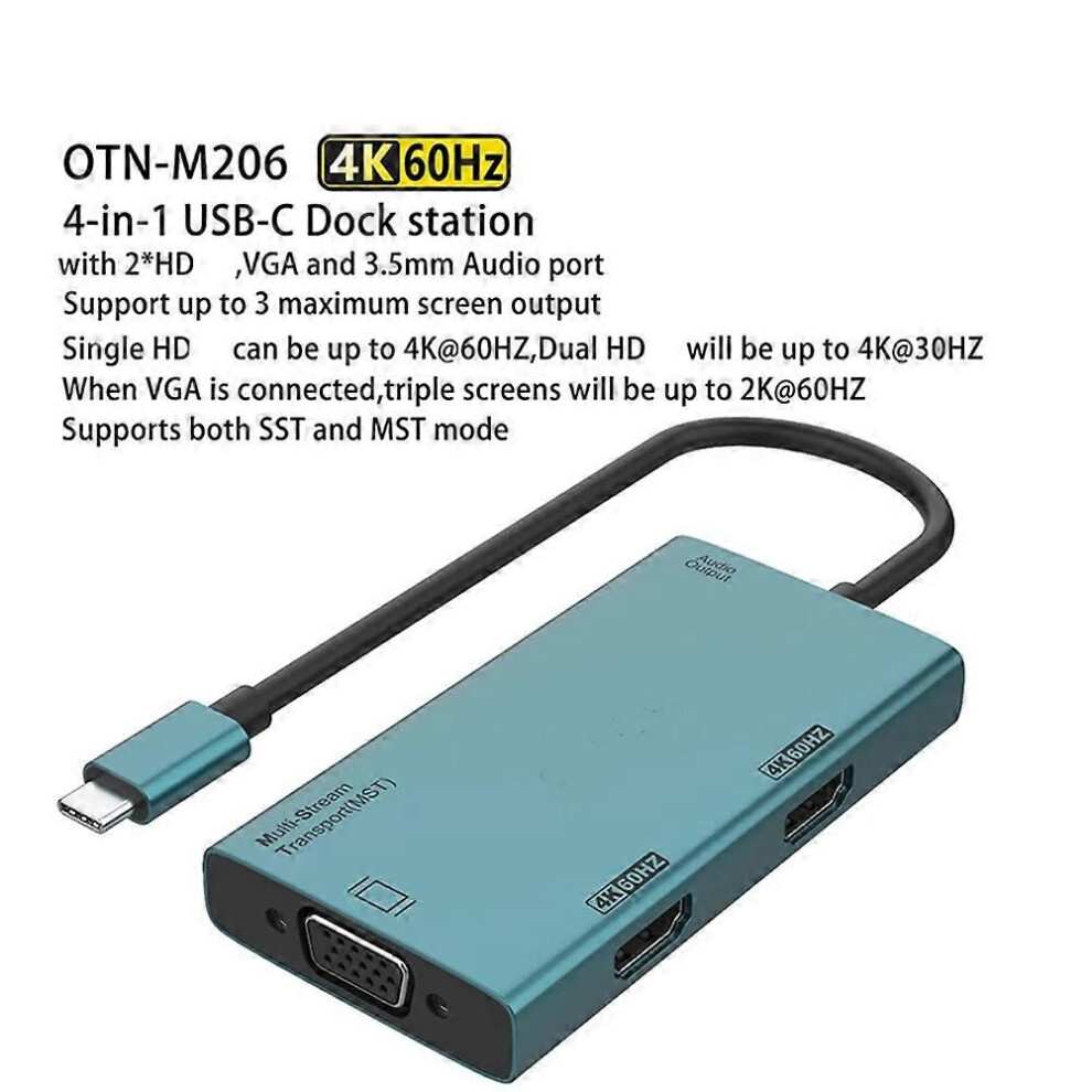 Game Video Capture Dongle USB-C Dock Station Expansion Screen USB to ...