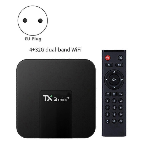 TX3 Mini+ TV Box S905W2 4G/32G Dual Band 2.4Ghz&5GHz Wi-Fi & Bluetooth ...