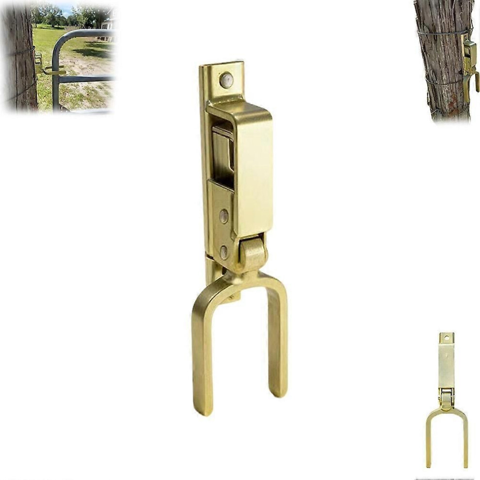 Instant Locking Gate Latch Heavy-Duty One-Hand Gate Latch compatible ...