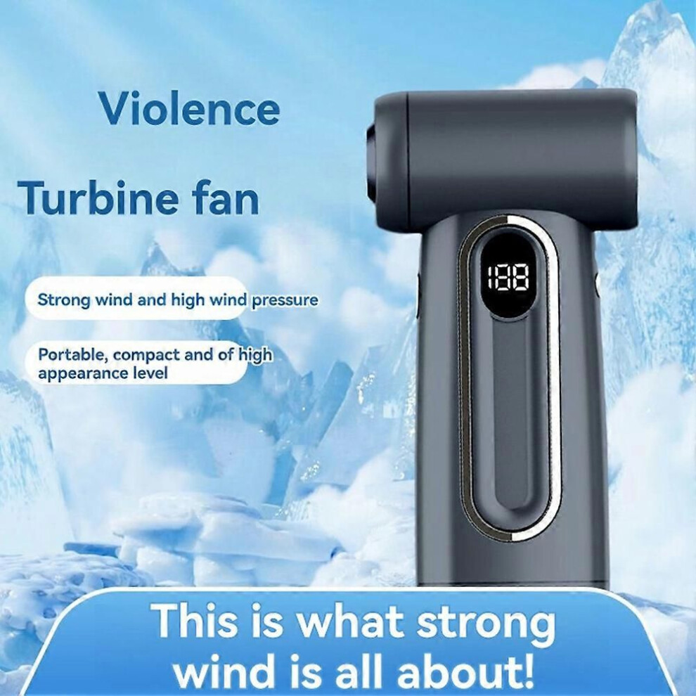 Convenient Electric Fan 100,000rpm 6000mah Electric Turbo Jet Fan High ...