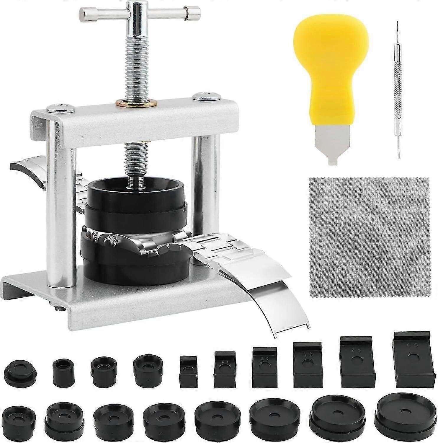 Watch Press Tool Set with 18 Molds for Watch Back Case Closing and ...