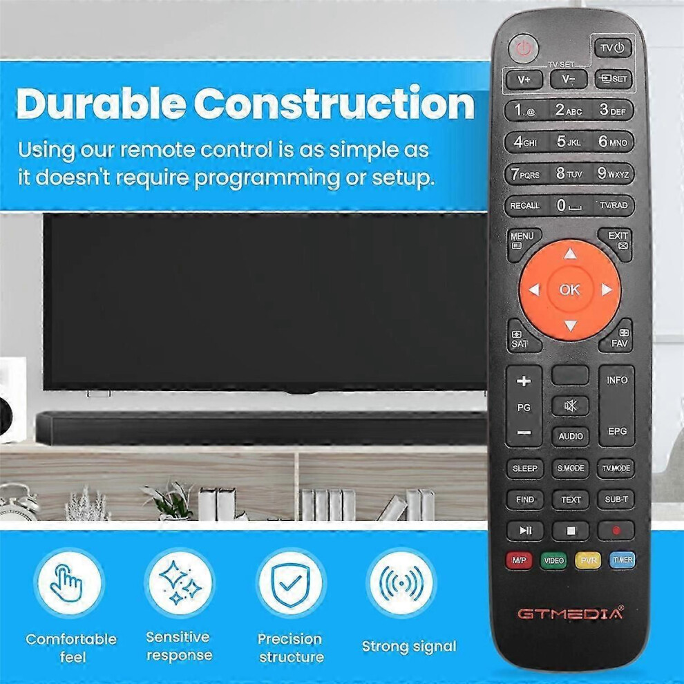Universal Remote Control for V8X, V8 UHD, V8 Turbo, V9 Prime Satellite ...