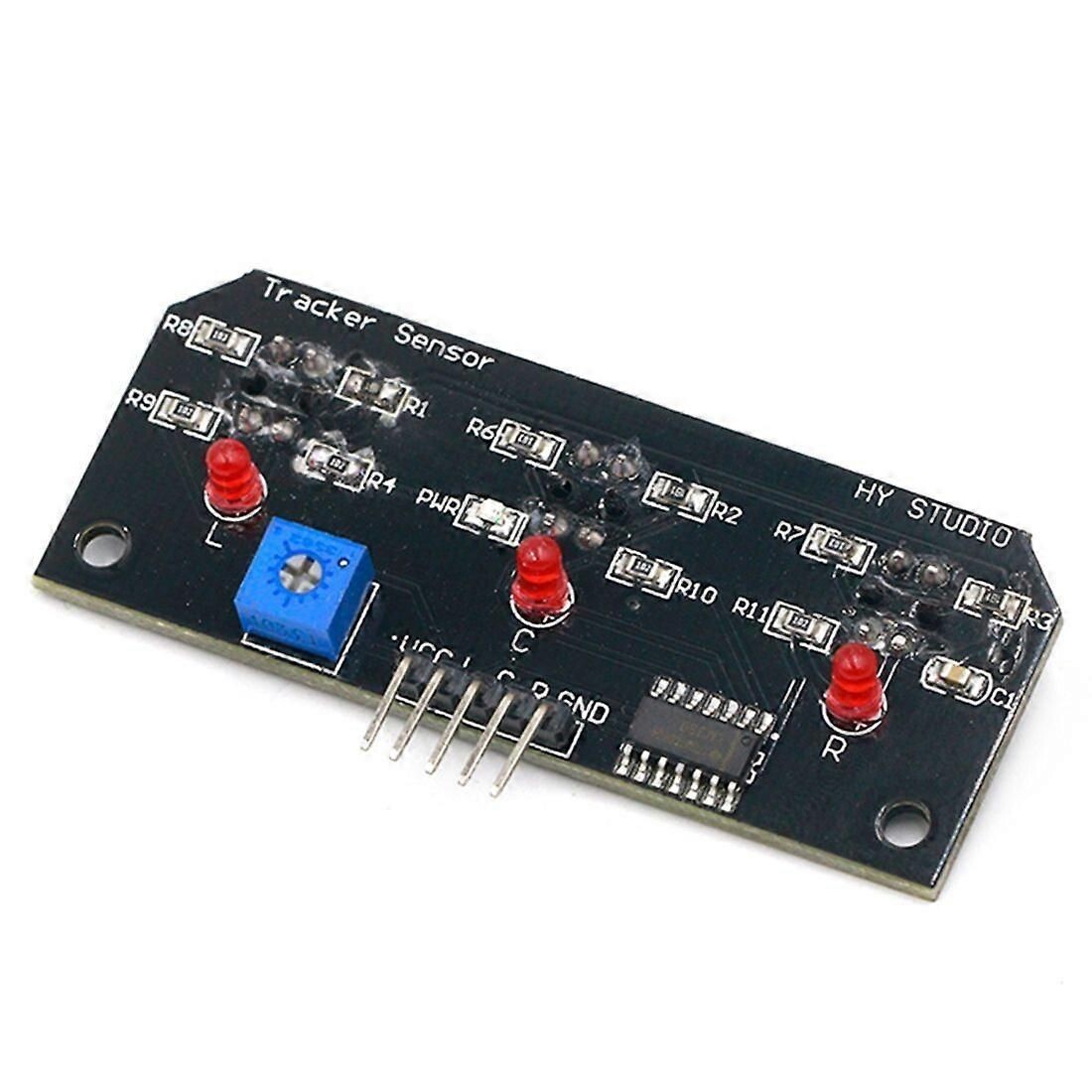 5 Stück DC 5V 3-Kanal Infrarot-Linienverfolgungssensormodul Trio ...