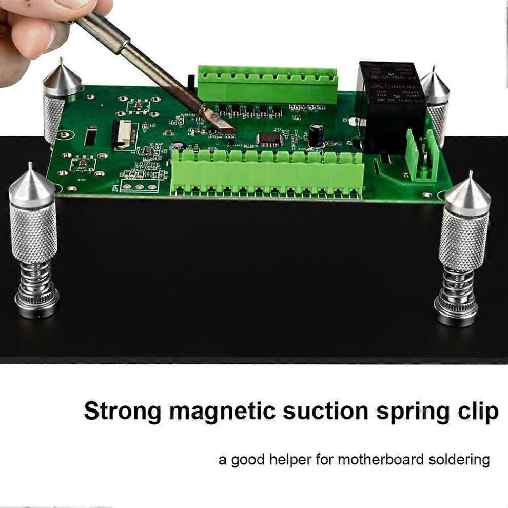 Strong Magnetic Suction Spring Clamp Universal PCB Holder Fixtute ...