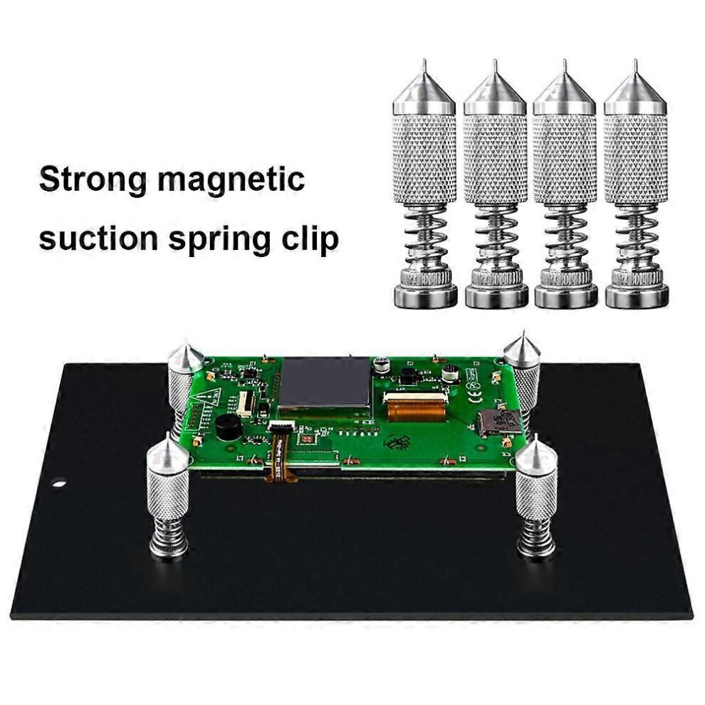 Strong Magnetic Suction Spring Clamp Universal PCB Holder Fixtute ...