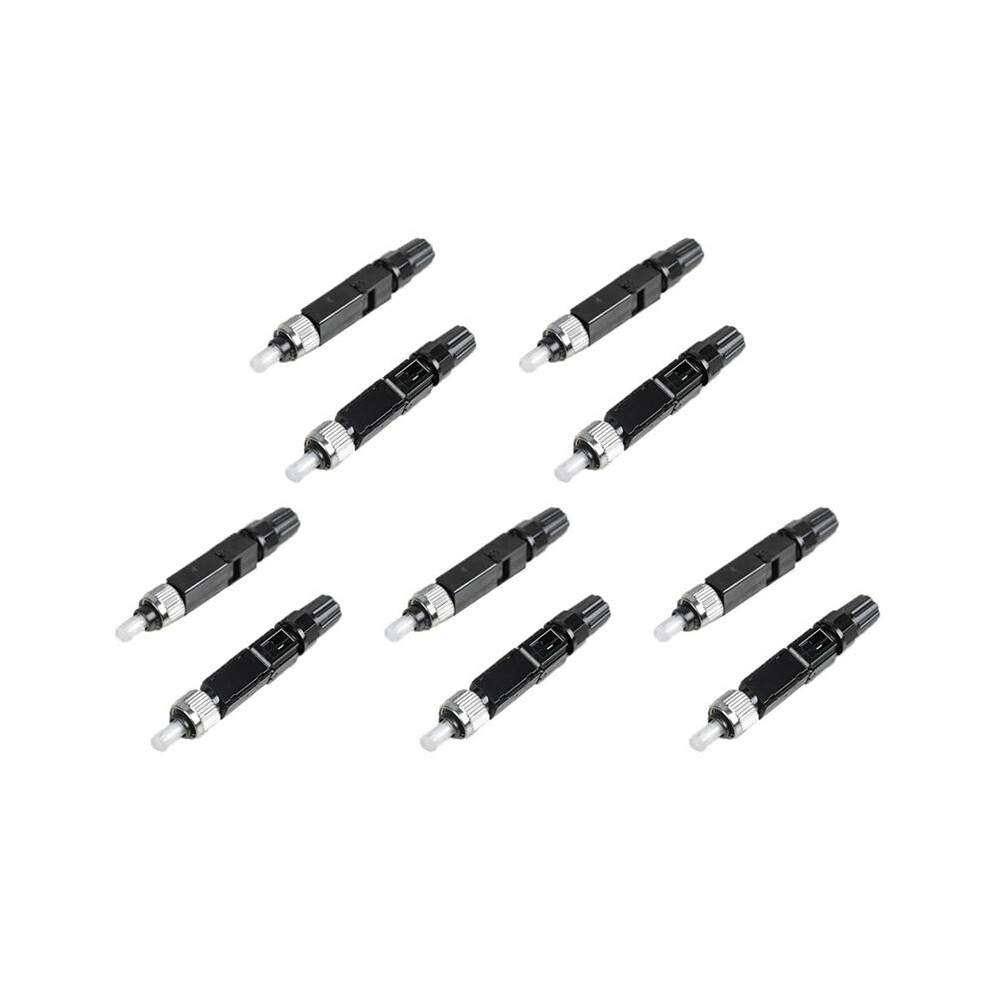 40Pcs FC Single-Mode Cold Splice Optical Fiber Cable Splice Connector ...