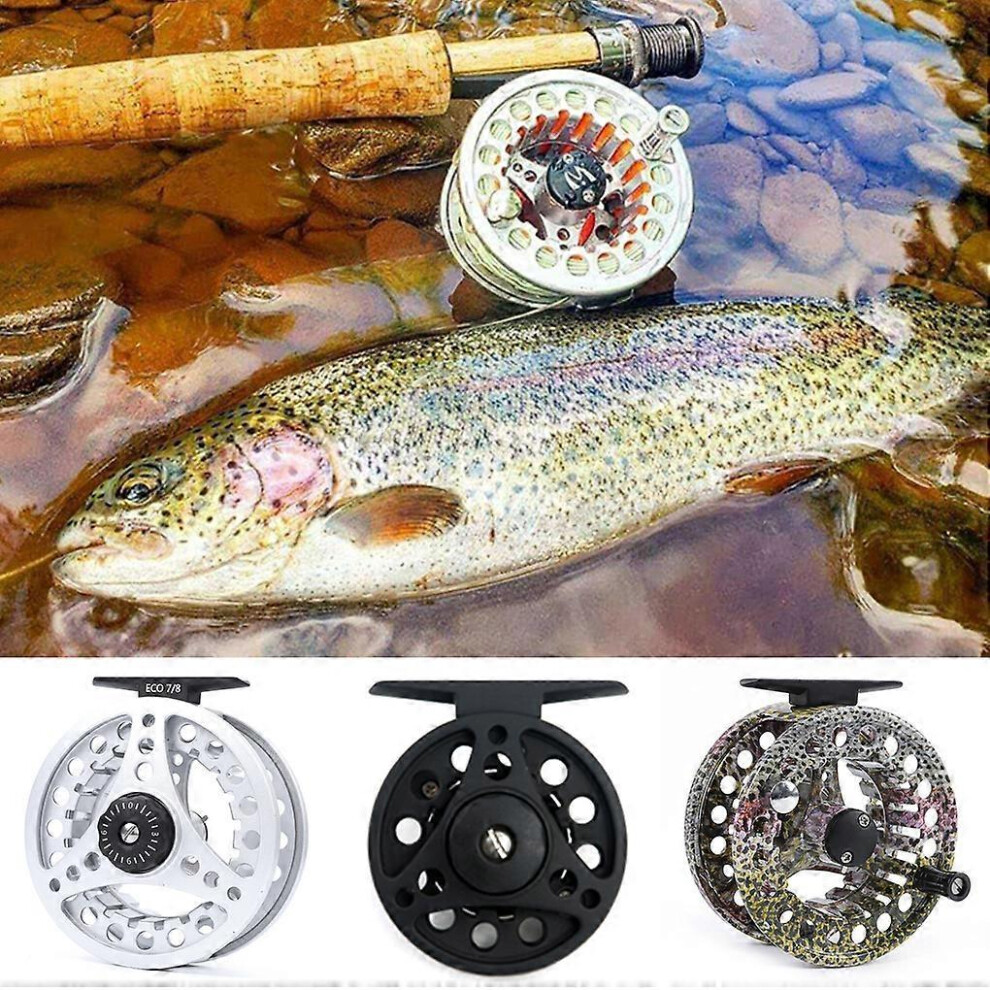 (Type 4) Fly Fishing Reel Aluminum Hand-changed Portable for Spinning ...