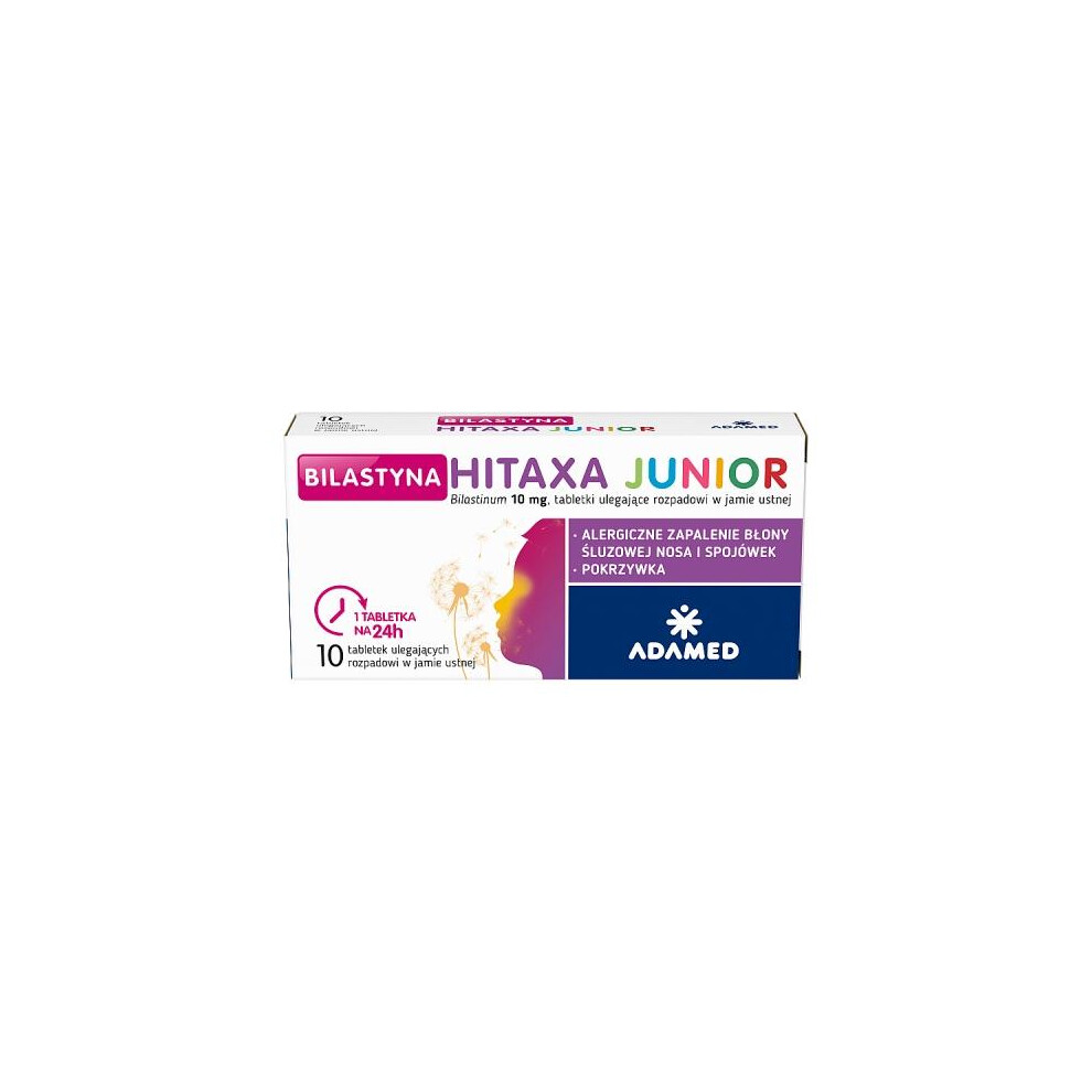 Bilastyna Hitaxa Junior 10 tablets , hay fever on OnBuy