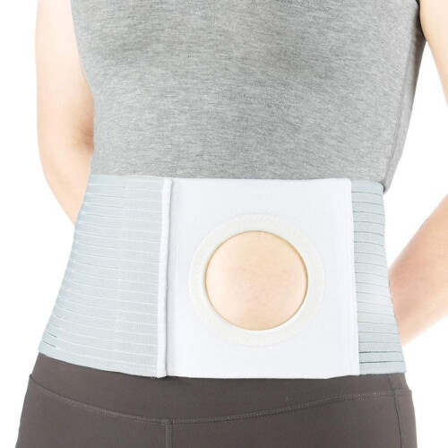 Adjustable Ostomy Hernia Belt (hole 3.14) Unisex Stoma Support With ...