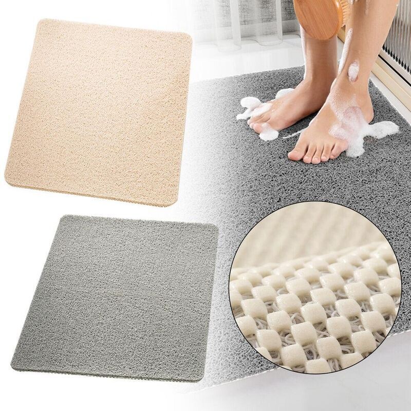 Tapis de douche et de bain antidérapant, ne tache pas et ne bouche pas ...
