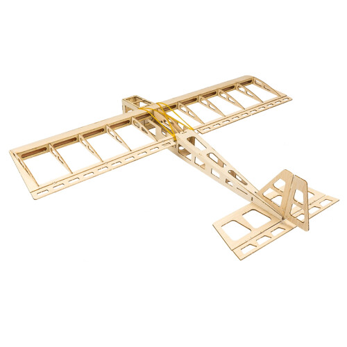 Kit per aeroplanino in legno di balsa Stick-06, apertura alare 580 mm ...