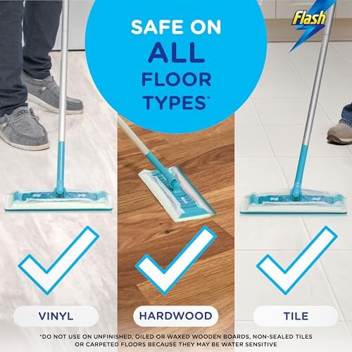 Flash Speedmop Floor Cleaner Starter Kit Fast Easy and Hygienic 1 ...