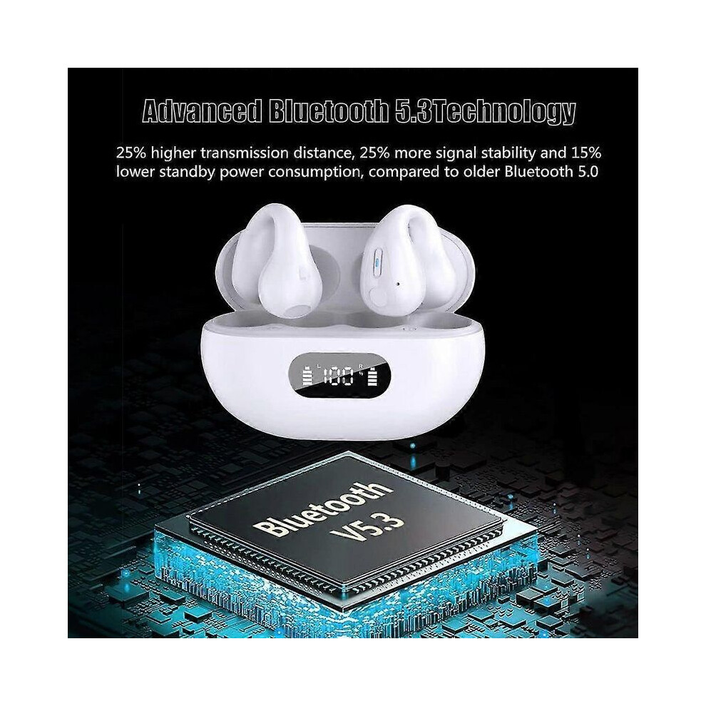 Écouteurs Bluetooth 5.3 sport, écouteurs à clip auriculaire on OnBuy