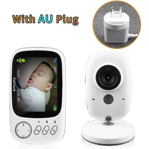 3.2 Inch Wireless Night Vision Temperature Monitoring Video Color Baby ...