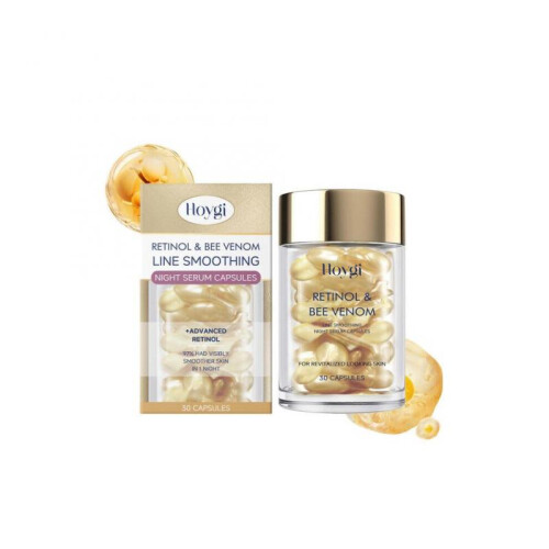Retinol Bee Venom Face Capsules - Hydrating & Firming Skin Care, 30pcs ...