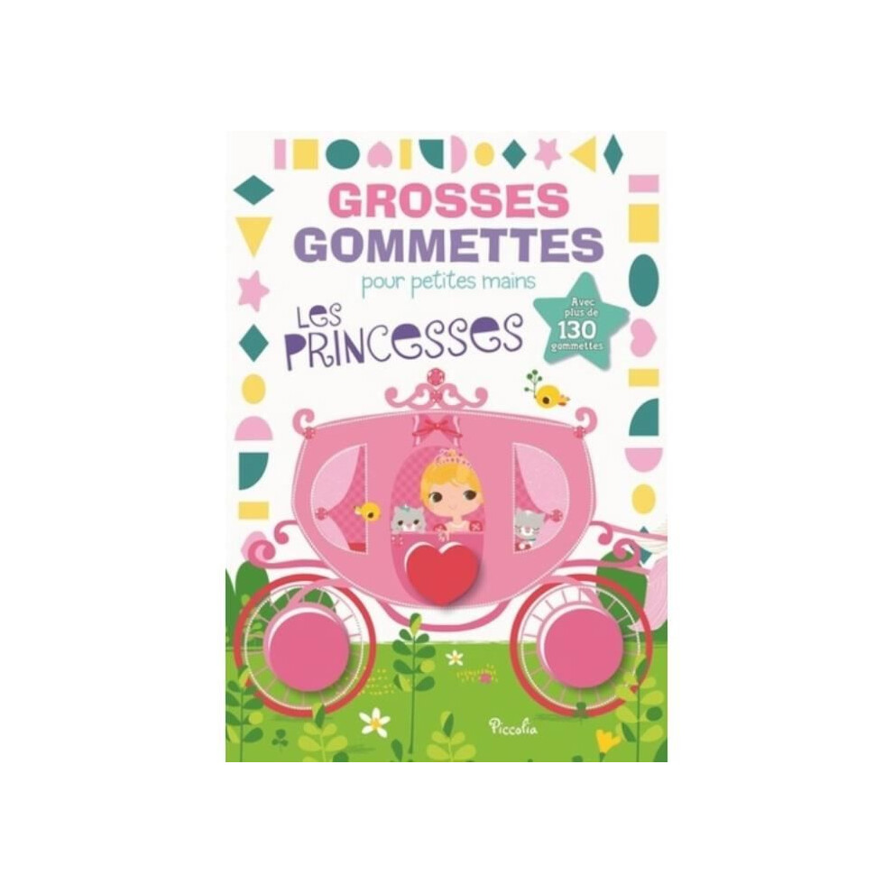 Gommettes - Les princesses - 130+ grosses gommettes - 24 planches à ...