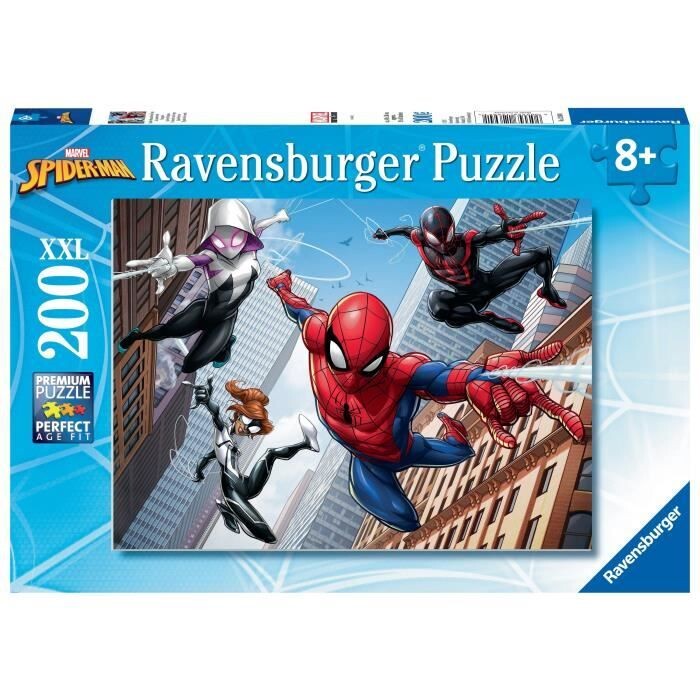 Ravensburger - Puzzle Spider-Man 200 pièces XXL - Les pouvoirs de l ...
